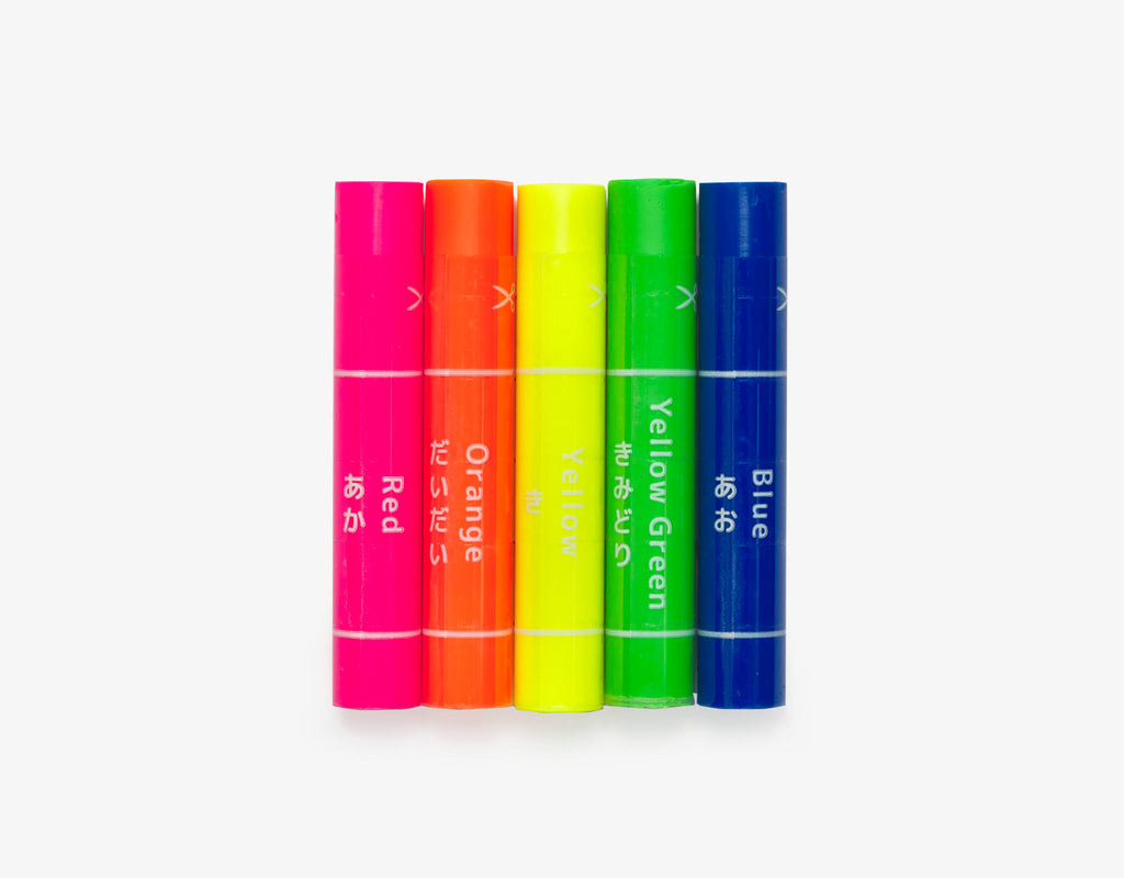 Kokuyo NEON Crayons – Everything Calligraphy