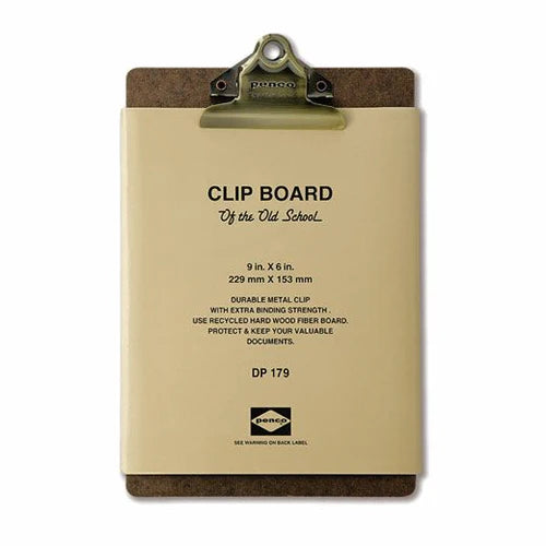 Penco Old School Clipboard (Bronze Clip) – Everything Calligraphy