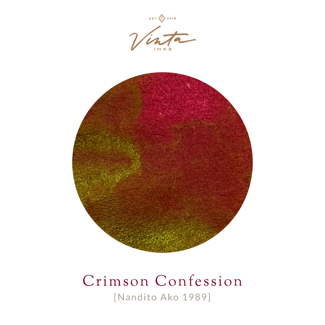 Vinta Inks [30ml] Crimson Confession [Nandito Ako 1989] – Everything ...