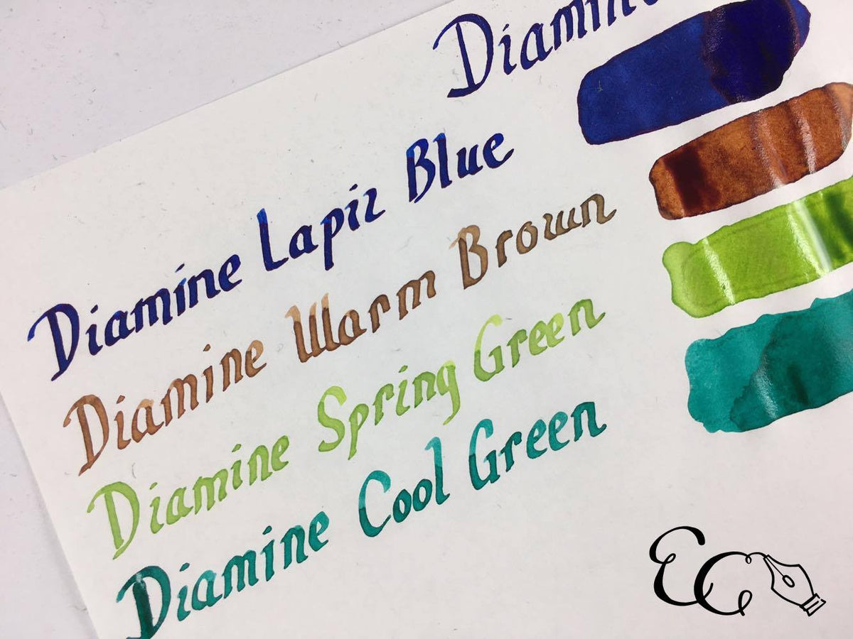 Diamine Inks (2016) – Everything Calligraphy
