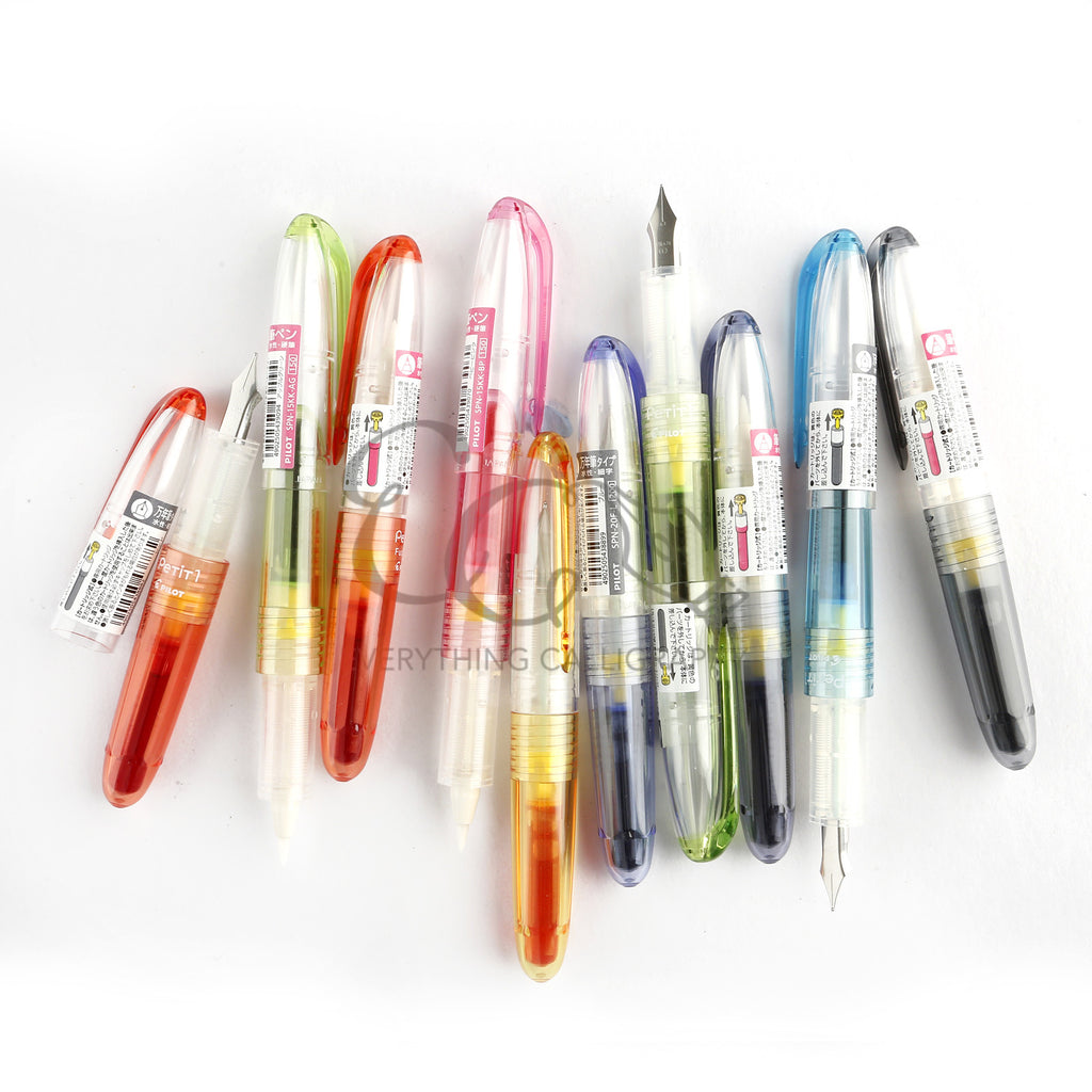 Pilot Petit Fountain Pen, Brush Pen and Sign Pen – Everything Calligraphy