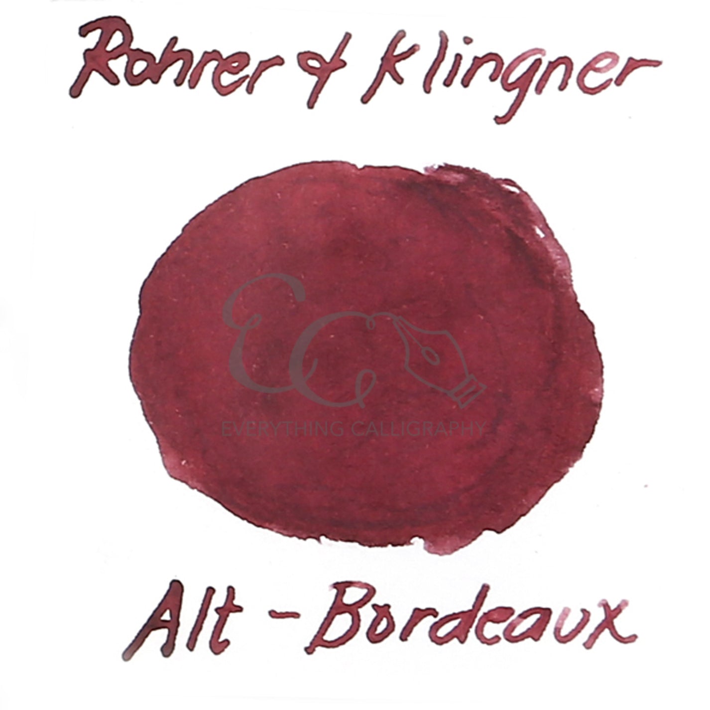 Rohrer & Klingner Fountain Pen Inks 50ml – Everything Calligraphy