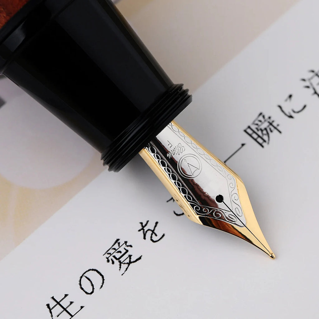 Majohn Q1 Solid Wood (Moonman) Fountain Pen – Everything Calligraphy