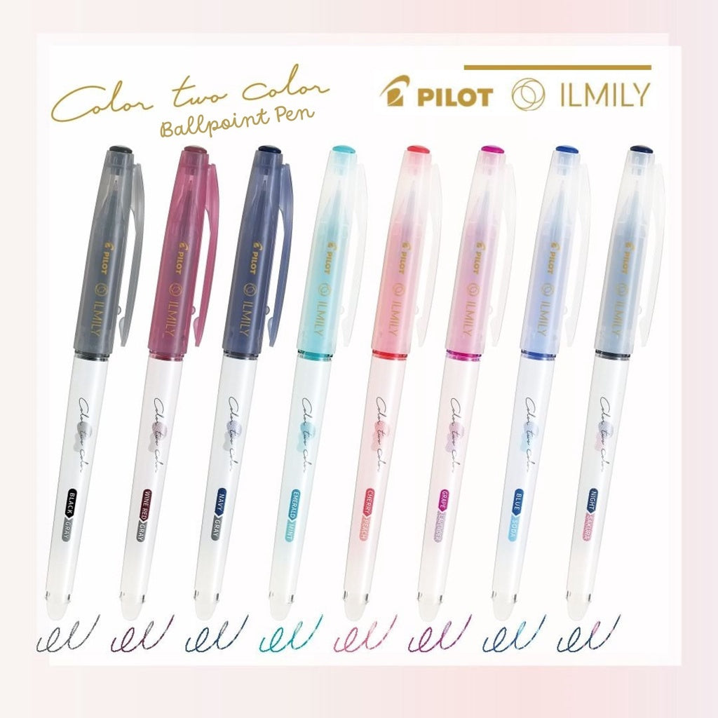 Pilot ILMILY Two-Color Ballpoint Pen (Limited Edition) – Everything Calligraphy