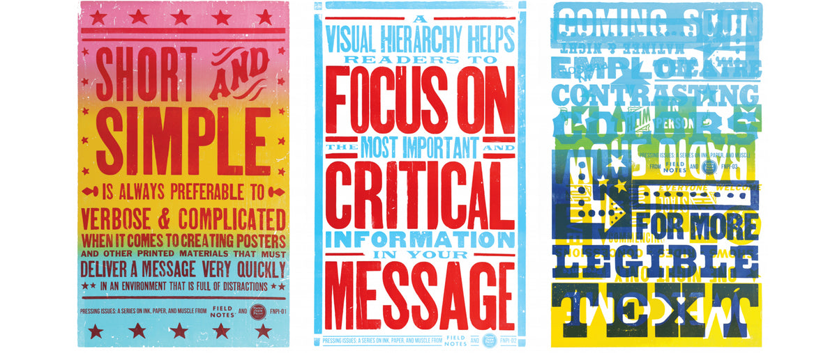 Field Notes Hatch Notebooks (3-Pack) – Everything Calligraphy